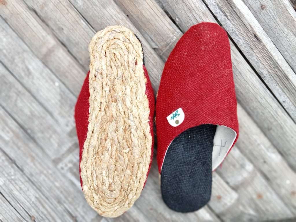 Hemp Slippers with Rope Sole • Shah Hemp